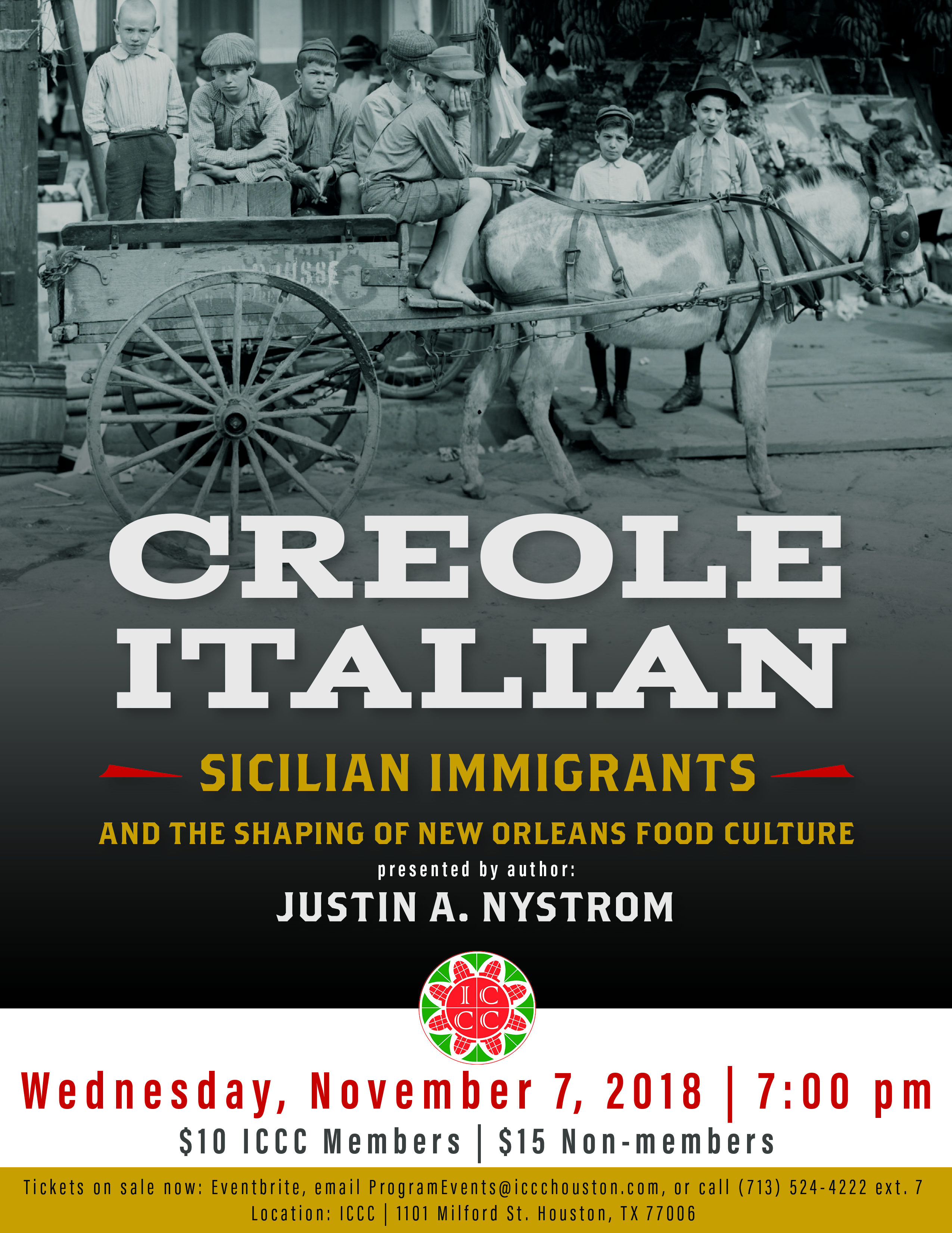 Creole Italian Now Available: Stops & Dates of Book Talks + Press ...